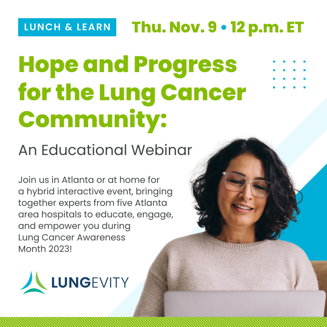 Hope and Progress in Lung Cancer: An Educational Event for the Atlanta ...